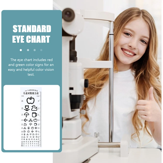 SNELLEN EYE CHART Eye Chart Kids Posters Coloring Posters Kids Flip ...