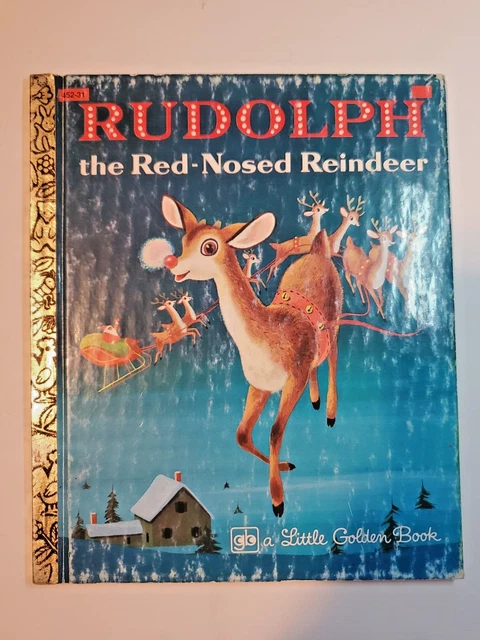 RUDOLPH THE RED-NOSED Reindeer A Little Golden Book 1981 kids $5.00 - PicClick CA