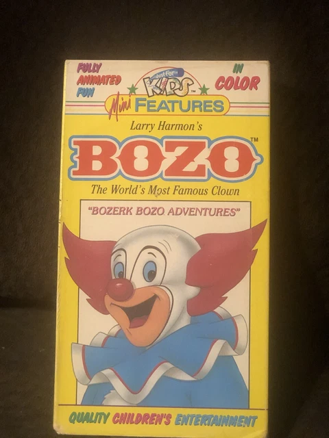 1992 LARRY HARMON Bozo The Worlds Most Famous Clown Bozerk Bozo ...
