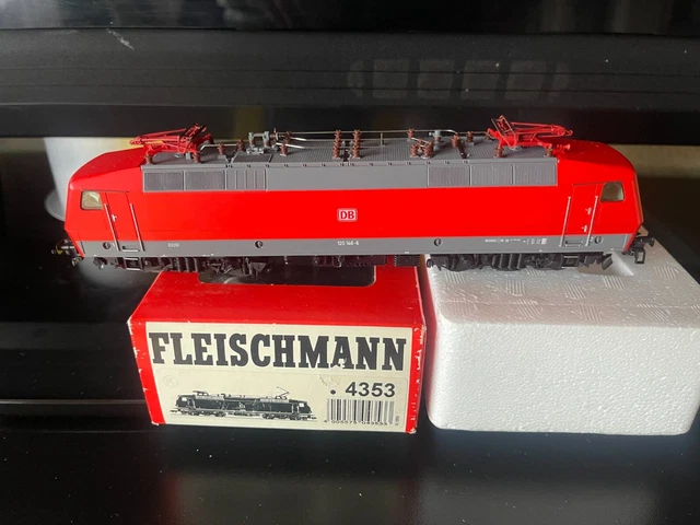 FLEISCHMANN E-LOK BR 120 146-6 H0 Verkehrsrot der DB TOP + OVP EUR 119,99 - PicClick DE