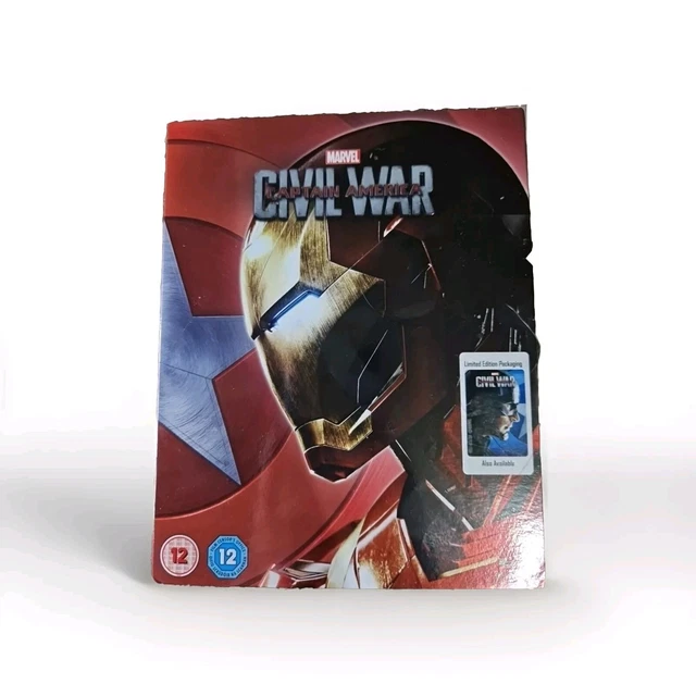 CAPTAIN AMERICA CIVIL WAR limited Edition Packaging Marvel Studios £8. ...