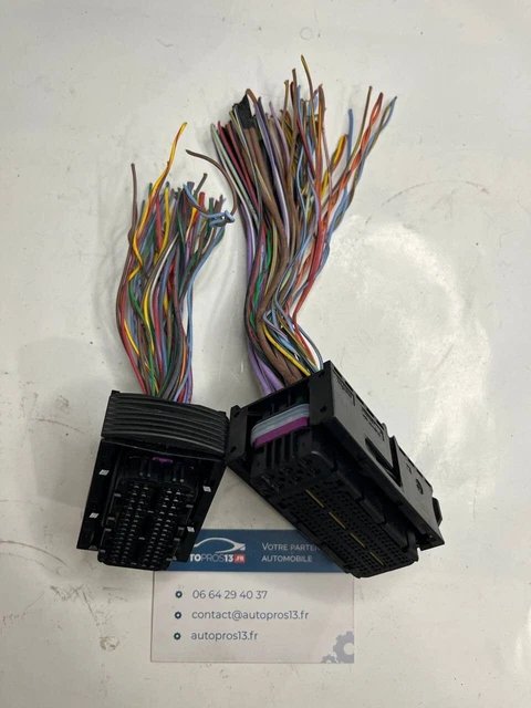 CONNECTEUR FICHE FAISCEAUX Cable Câblage Plug Ecu De Calculateur Moteur ...