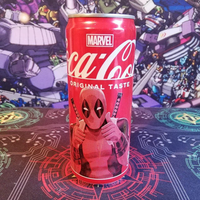 MARVEL DEADPOOL WOLVERINE Limited Edition Coca Cola Dose Can 2024 0,33l ...