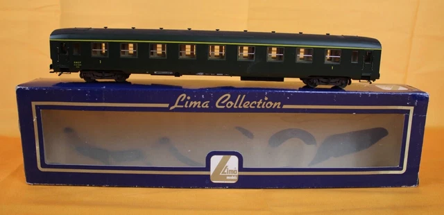 LIMA 309102 HO Gauge/1:87 Scale Green SNCF Coach - Boxed £10.00 - PicClick UK