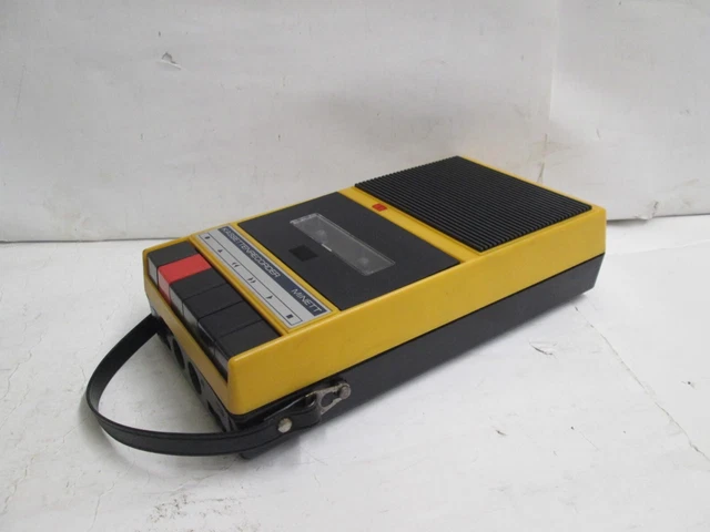 DDR RFT KASSETTENRECORDER Minett, funktioniert! Sammlerzustand! kein ...
