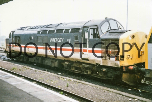 UK DIESEL TRAIN Railway Photograph Of Class 37 Loco 37510. Rm37-1414 £1 ...