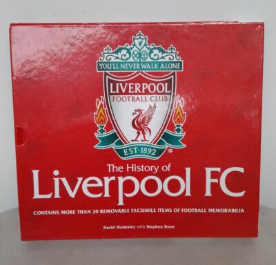 THE HISTORY OF Liverpool FC LF Official Book RRP£30 Memorabilia ...