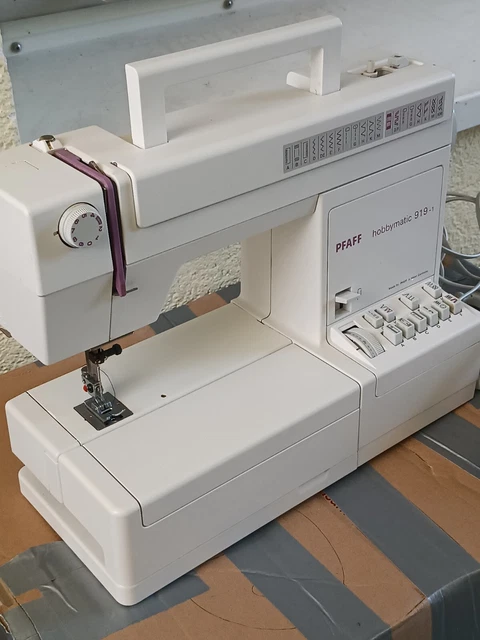 MACCHINA DA CUCIRE PFAFF 919-1 pelle jeans seta cotone altro ancora ...