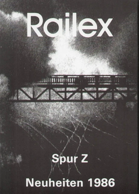 CATALOGO RAILEX 1986 Spur Z Maßstab 1:220,Neuheiten D aa EUR 6,00 ...
