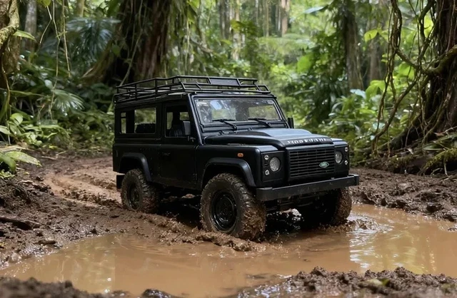 MN-99S RC CAR, 1:12 Scale RC Rock Crawler, 4WD Off-Road RC Truck 2.4G ...