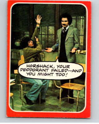 1976 OPC WELCOME Back Kotter #41 Horshack/your deodorant failed ...