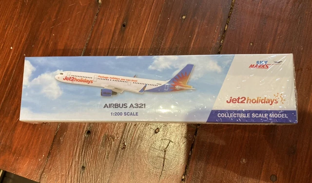 JET2 HOLIDAYS AIRBUS A321 Model plane - New Skymarks BNIB £20.00 ...