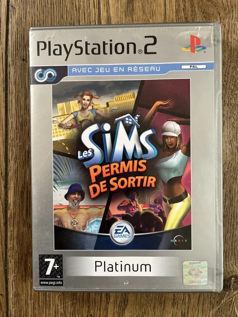 JEU PLAYSTATION 2 PS2 - Les SIMS Permis de Sortir - PAL - Complet ...