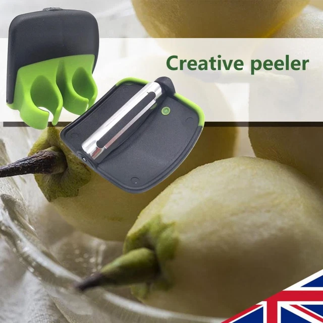 FINGER TYPE VEGETABLE Fruit Peeler Carrot Potato Peel Grater Kitchen ...