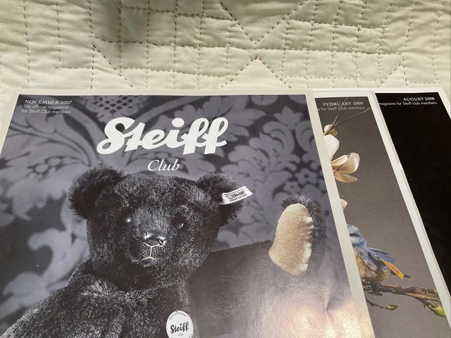 STEIFF - DER Steiff Katalog + Club Magazin Blatt x 3 EUR 8,74 - PicClick DE