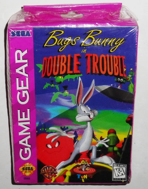 BUGS BUNNY IN Double Trouble (Sega Game Gear) Brand New !! Factory ...