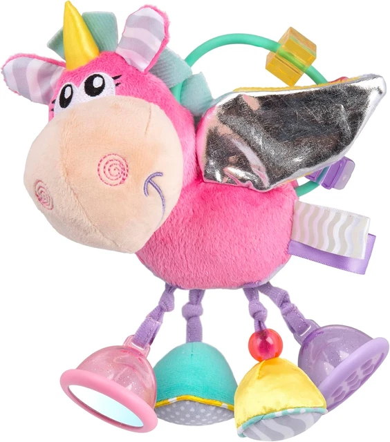 PINK UNICORN SOFT Baby Toys 3-6-12 Months Developmental, 3+ Months ...