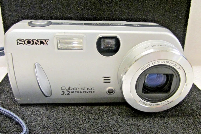 SONY CYBER -SHOT Smart Zoom DSC-P52 Camera $45.00 - PicClick CA