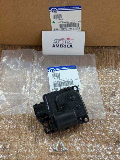 A/C HEATER BLEND Door Actuator fits Chrysler Dodge Ram Jeep 68018109AA ...