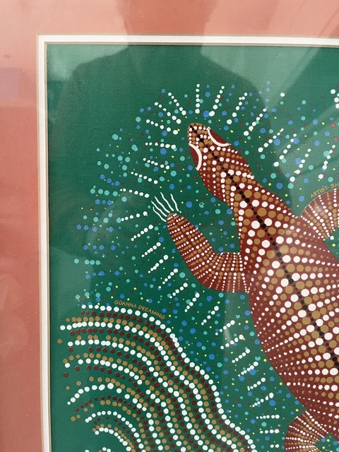 GENUINE SHANE BATES Aboriginal Vintage Native Painting Art £125.00 ...
