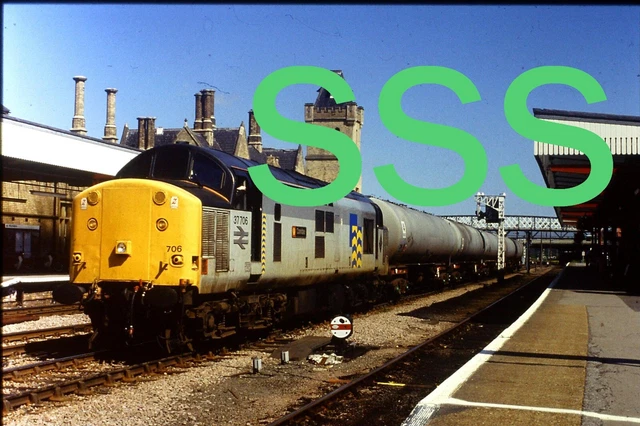 UK RAILWAYS 35MM COLOUR SLIDE(E6) ENGLISH ELECTRIC:37706 at LINCOLN ...