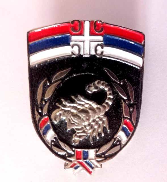 SERBIA SERBIAN PARAMILITARY Police Unit Scorpions Badge $19.99 - PicClick