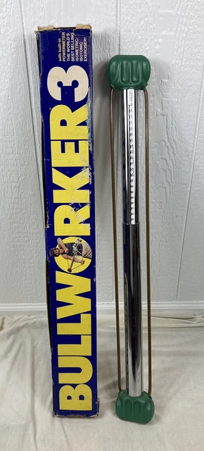 VTG BULLWORKER 3 Isometric Isotonic Exerciser With Powermeter 0-165 ...