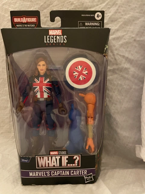 MARVEL LEGENDS SERIES Captain Carter WHAT IF Hasbro sealed MOSC 2021 6 ...