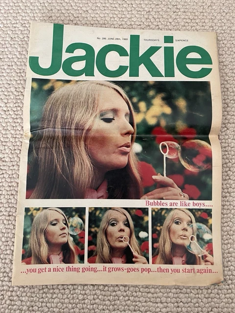 VINTAGE JACKIE MAGAZINE 28 June 1969 Issue No. 286 £50.00 - PicClick UK