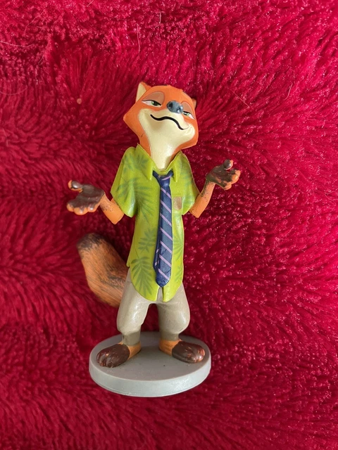 NICK WILDE RED Fox Disney Zootopia PVC Figure Figurine Birthday Cake ...