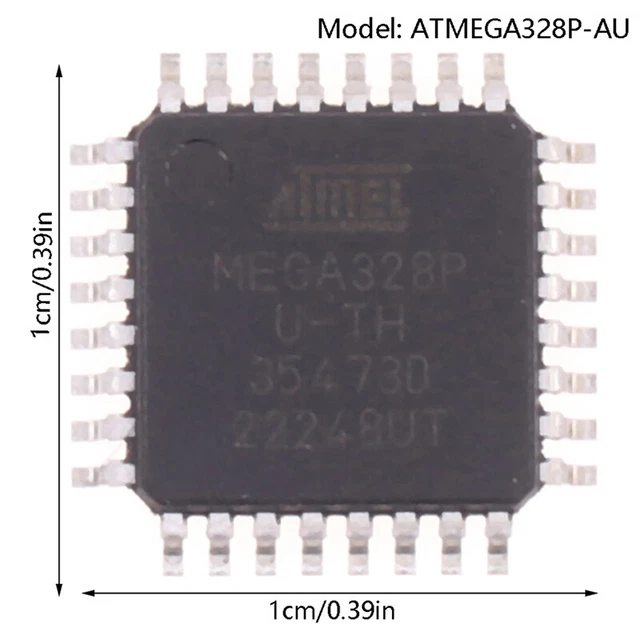 ORIGINAL ATMEGA328P-AU ATMEGA328P SMD TQFP32 chip microcontroller IC chip QF £3.17 - PicClick UK