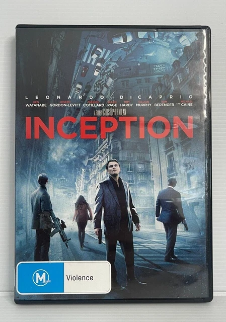 INCEPTION DVD LEONARDO DiCaprio Ken Watanabe R4 Sci-Fi Action Film ...
