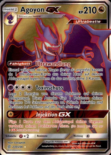 POKEMON 230/236 - Agoyon GX - Bund of Like-Minded £8.64 - PicClick UK
