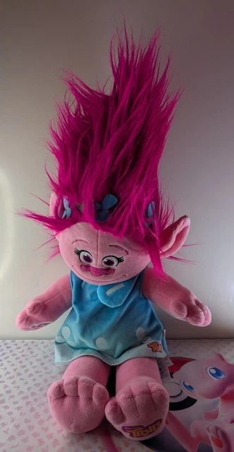BUILD A BEAR BAB DreamWorks Pink Poppy Trolls Soft Toy Used £9.99 ...