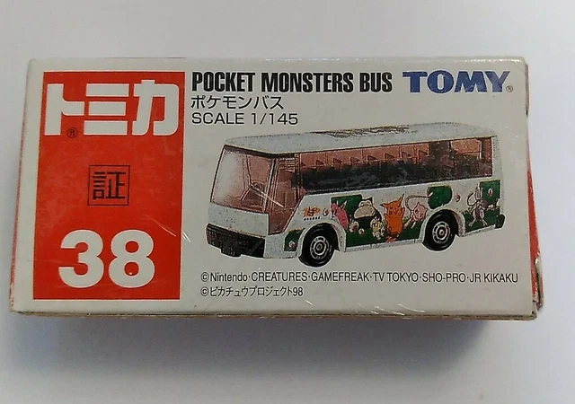 TOMICA 38 POCKET Monsters (Pokemon) Bus 1/145 TOMY DIECAST CAR $15.99 ...