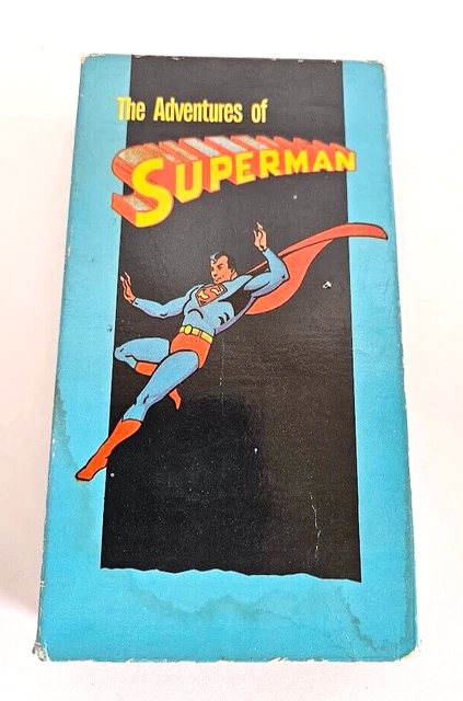 SUPERMAN THE ADVENTURES of Superman VINTAGE! 1985 VHS InterGlobal Video ...
