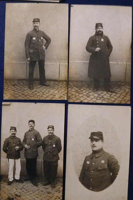 X4 CARTES PHOTOS Poilus WW1 Camp De Prisonniers Chemnitz Saxe EUR 20,00 ...