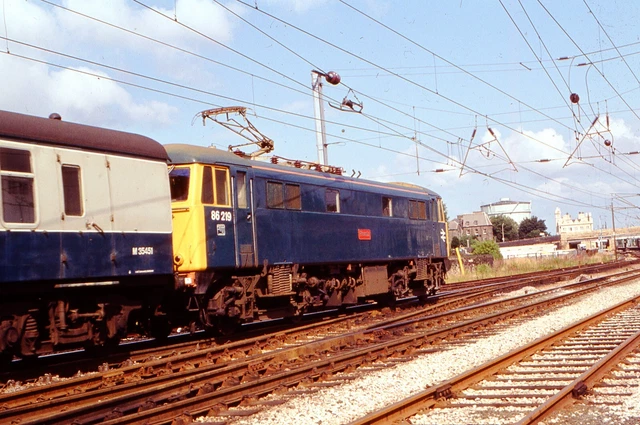 ORIGINAL 35MM SLIDE: Class 86 86219 @ Lancaster 1979 £2.99 - PicClick UK
