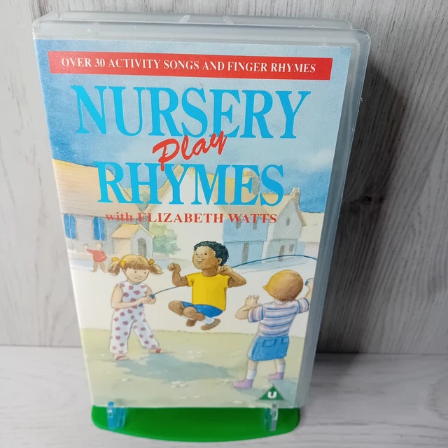 NURSERY PLAY RHYMES Elizabeth Watts Vhs - Rare Retro Video Tape £34.99 ...