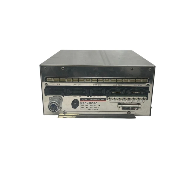 SMC HEC-MC8C THERMO Controller 200V 50/60Hz .5A Fo-2265 $3,501.92 ...