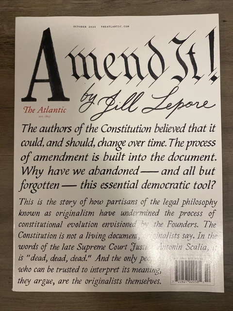 THE ATLANTIC MAGAZINE October 2025 $12.99 - PicClick CA