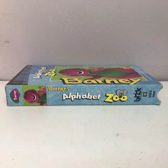 BARNEY & FRIENDS Classic Alphabet Zoo VHS Video Tape ABC Promotional ...