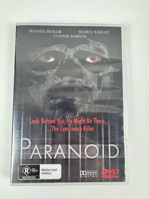 PARANOID (DVD 2000) Low budget horror Shanda Besler Shawn Wright Region all PAL £3.38 - PicClick UK