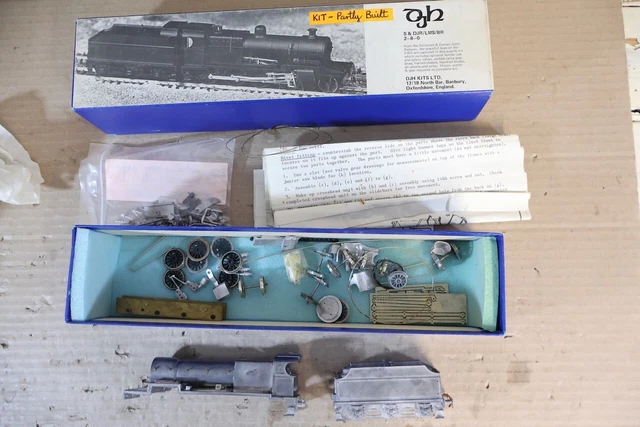 DJH KIT BUILT K10 BR LMS S&DJR 2-8-0 CLASS SDJ7F LOCOMOTIVE PART BUILT ...