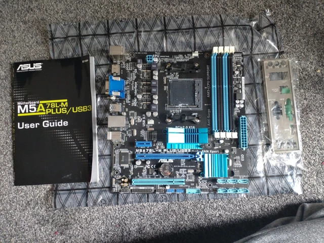 ASUS M5A78L-M/USB3 AM3+ mATX DDR3 Motherboard Memory Support 32GB Max £ ...