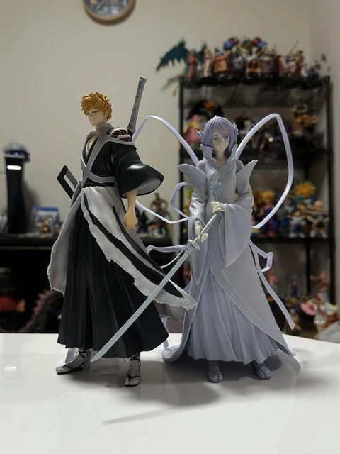 FIGURINE BLEACH PRIX Ichiban Kuji MASTERLISE Ichigo Rukia Bandai Anime ...