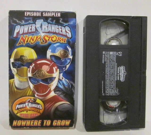 ÉCHANTILLONNEUR D'ÉPISODES VHS Power Rangers Ninja Storm « Nowhere To ...