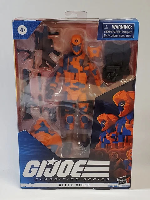 HASBRO G.I. JOE Classified Series Cobra Alley Viper Action Figure #34 ...