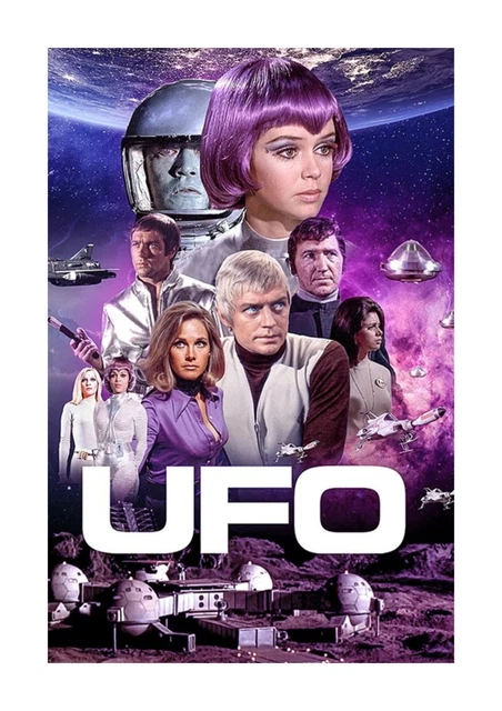 GERRY ANDERSON'S UFO 3 TV 1970 Series A4 reproduction poster choice of ...