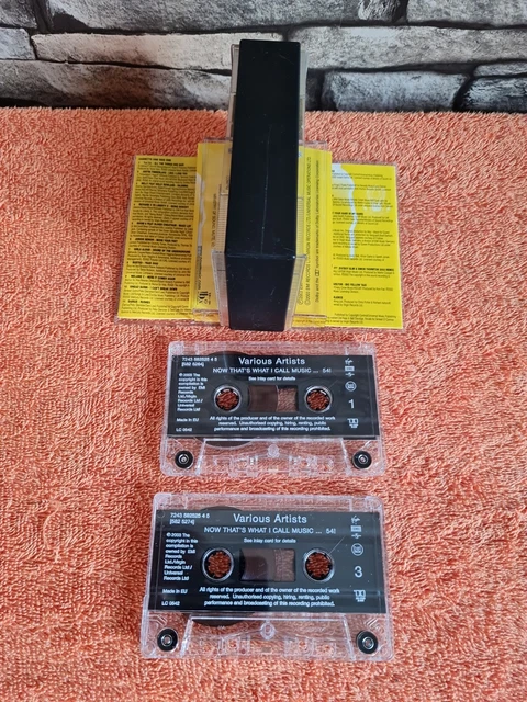 NOW THAT'S WHAT I Call Music 54 - Original Double Cassette Tape Album ...
